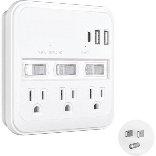 Have a question about phyfalip 3-Outlet Multi-Plug Extender with USB ...