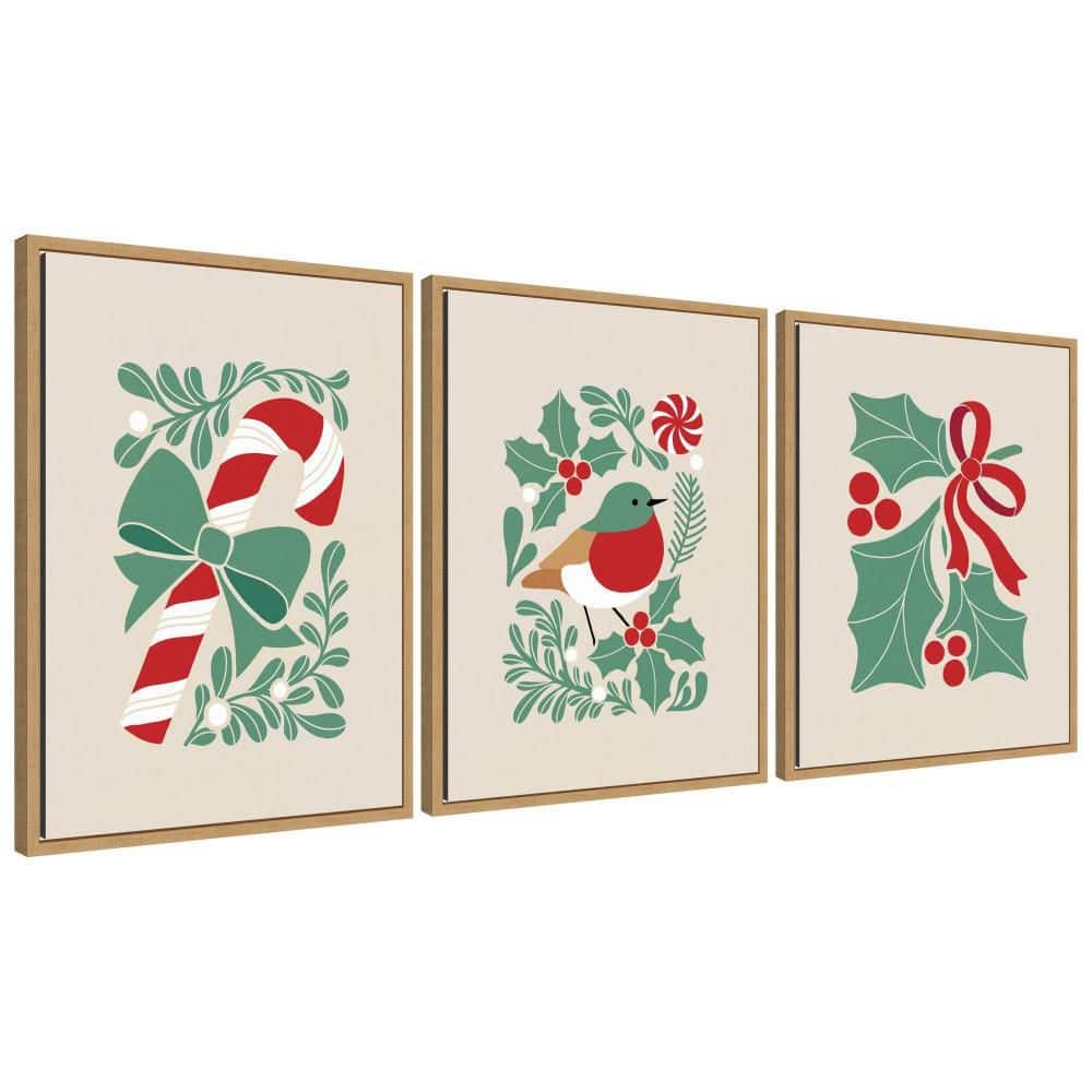 Kate and Laurel 2-Piece Sylvie "Christmas Icons" by Dominique Vari ...