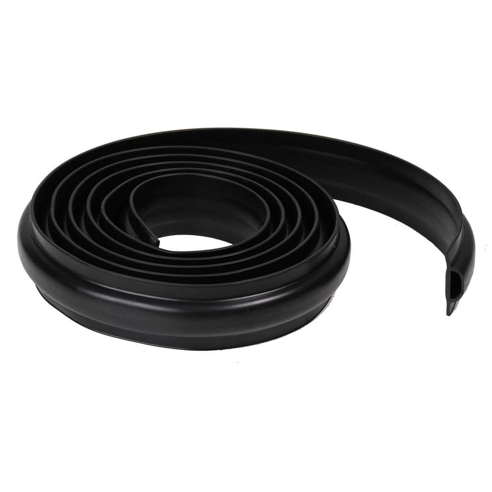 ProFlex 10 ft. Black D-Shape dock edging 5011B-10C - The Home Depot