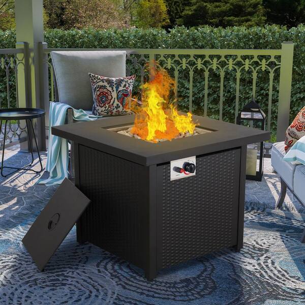 50,000 BTU Propane Fire Table With Lid 50,000 BTU Gas With Lid ...