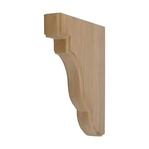 American Pro Decor 1-1/2 in. x 10 in. x 10 in. Unfinish North American ...