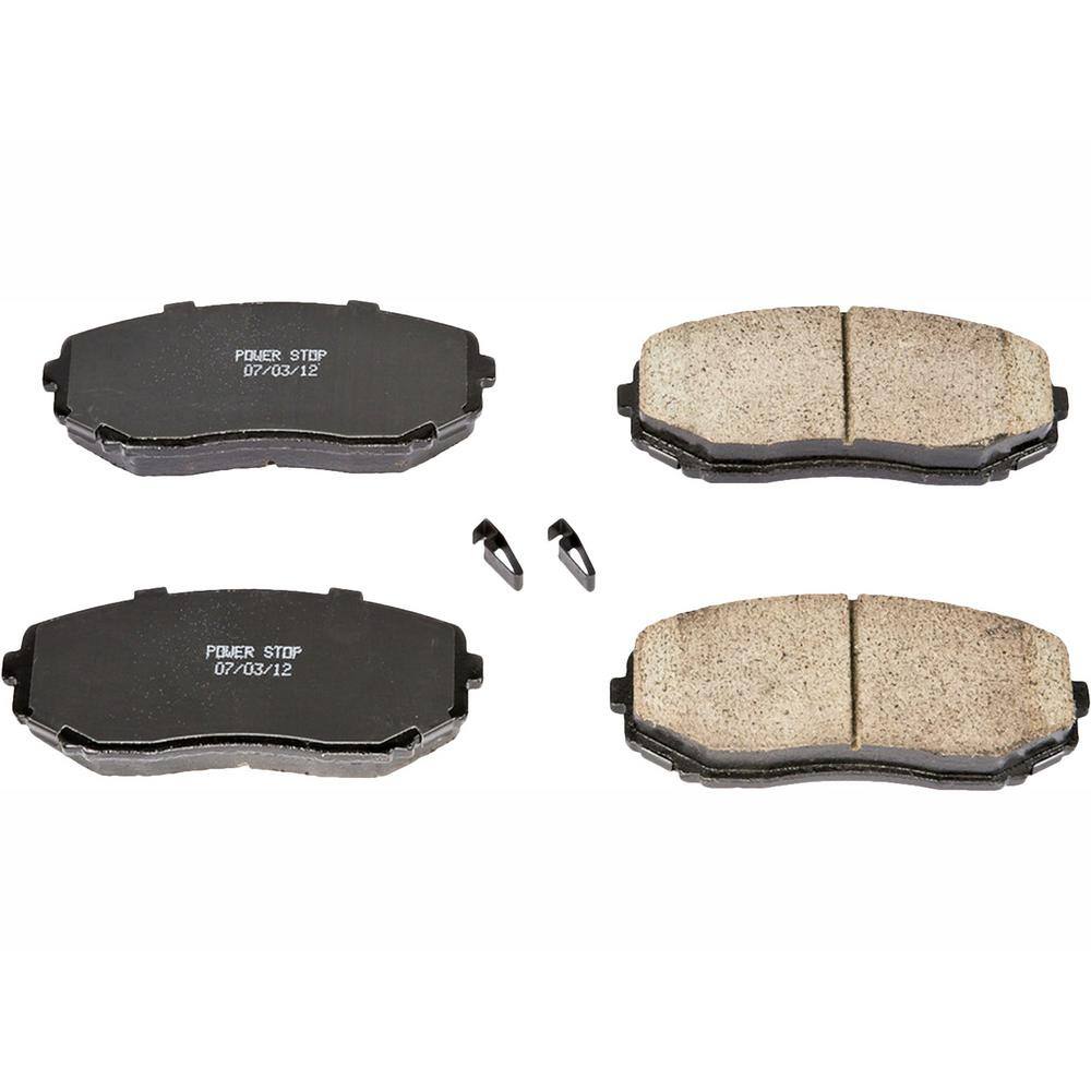 Power Stop Disc Brake Pad Set 16-1258 - The Home Depot