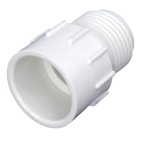 Apollo 3/4 in. Slip PVC x 3/4 in. MHT Male PVC Adapter AISLMHT34 - The ...