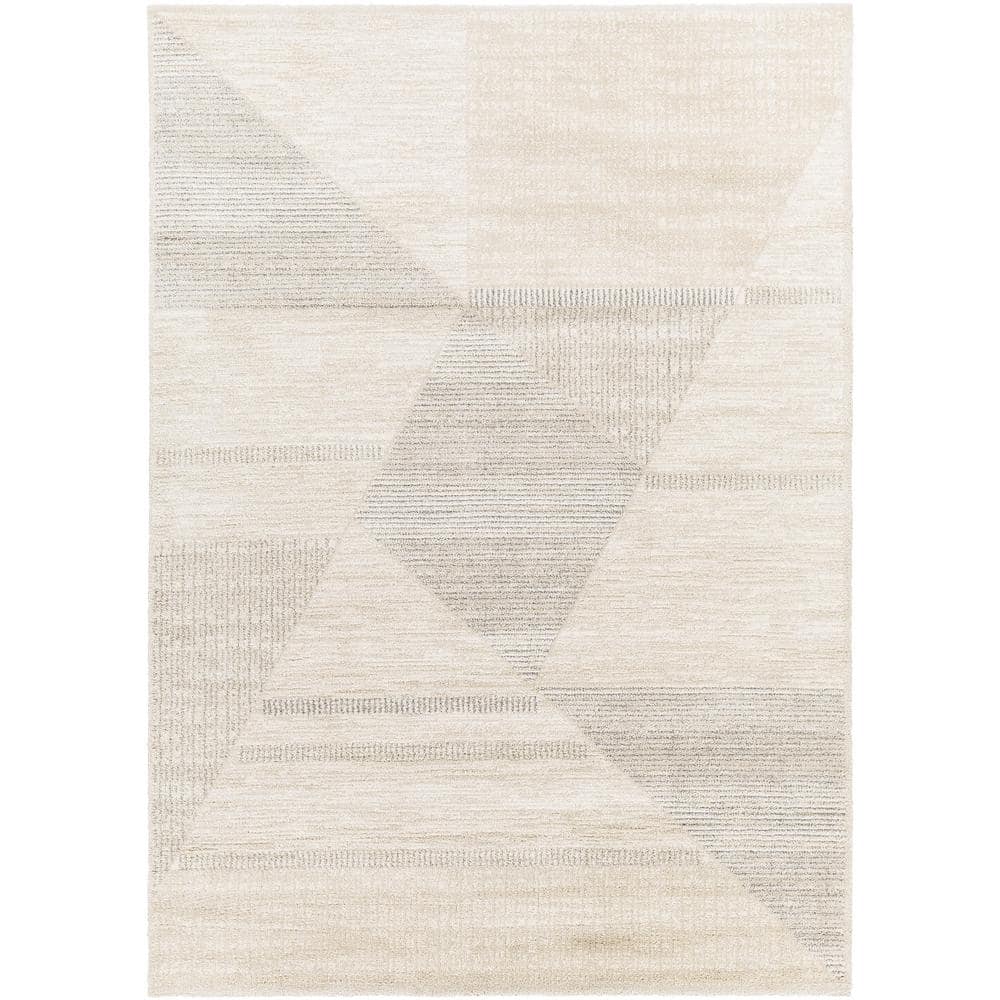Artistic Weavers Nadja Gray Geometric 7 ft. x 10 ft. Indoor Area Rug ...