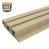 NewTechWood European Siding System 4.8 in. x 96 in. Composite Norwegian ...