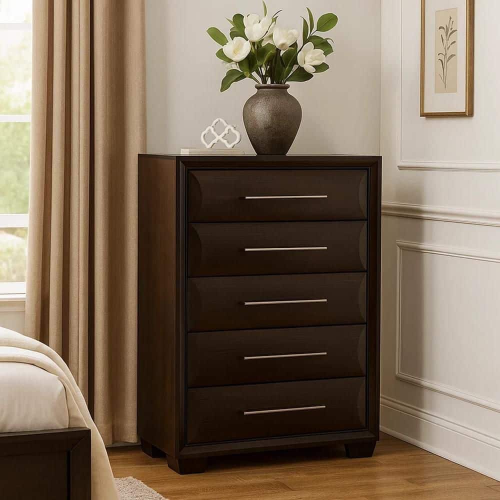 Espresso Chest Of Drawers