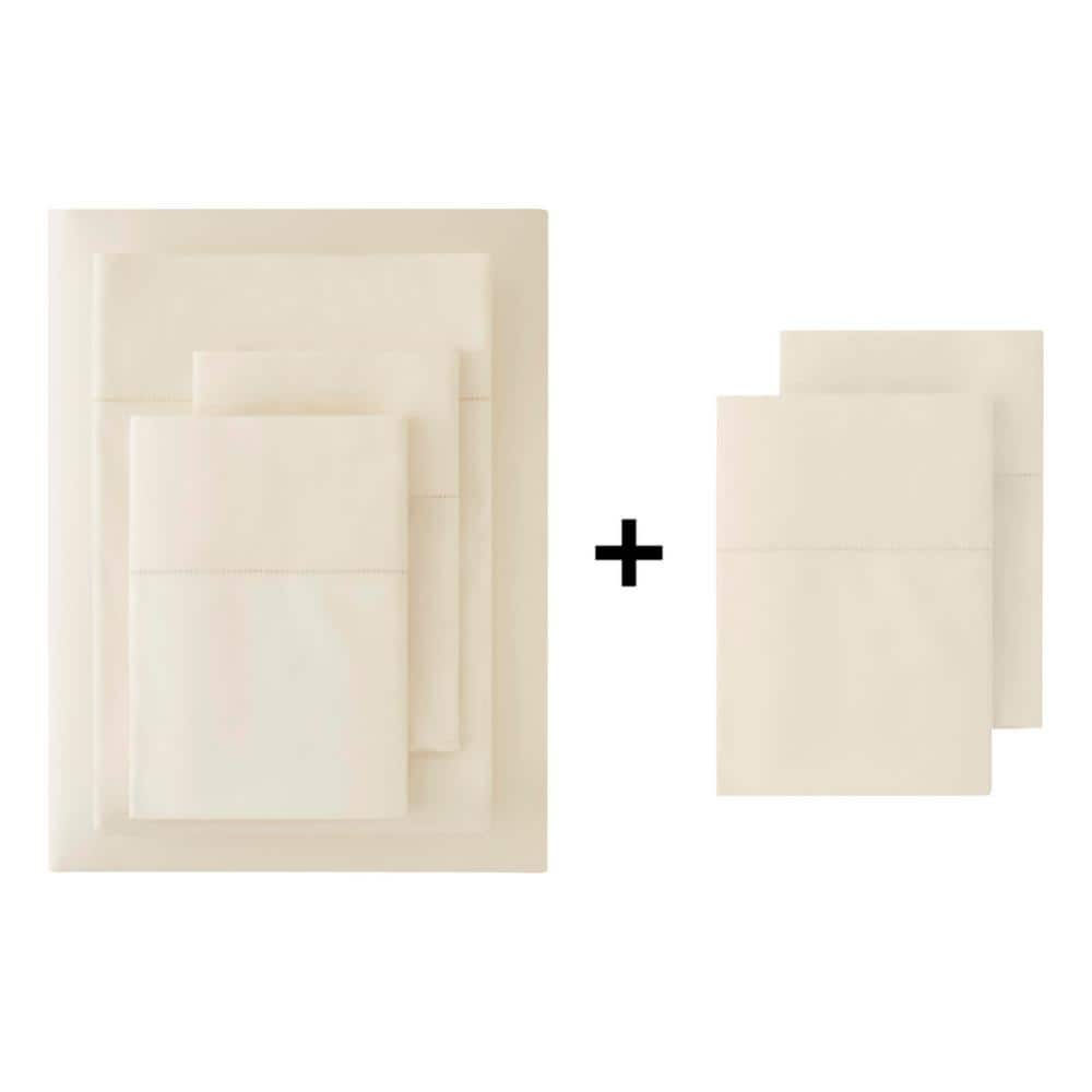 Home Decorators Collection 500 Thread Count Egyptian Cotton Sateen ...