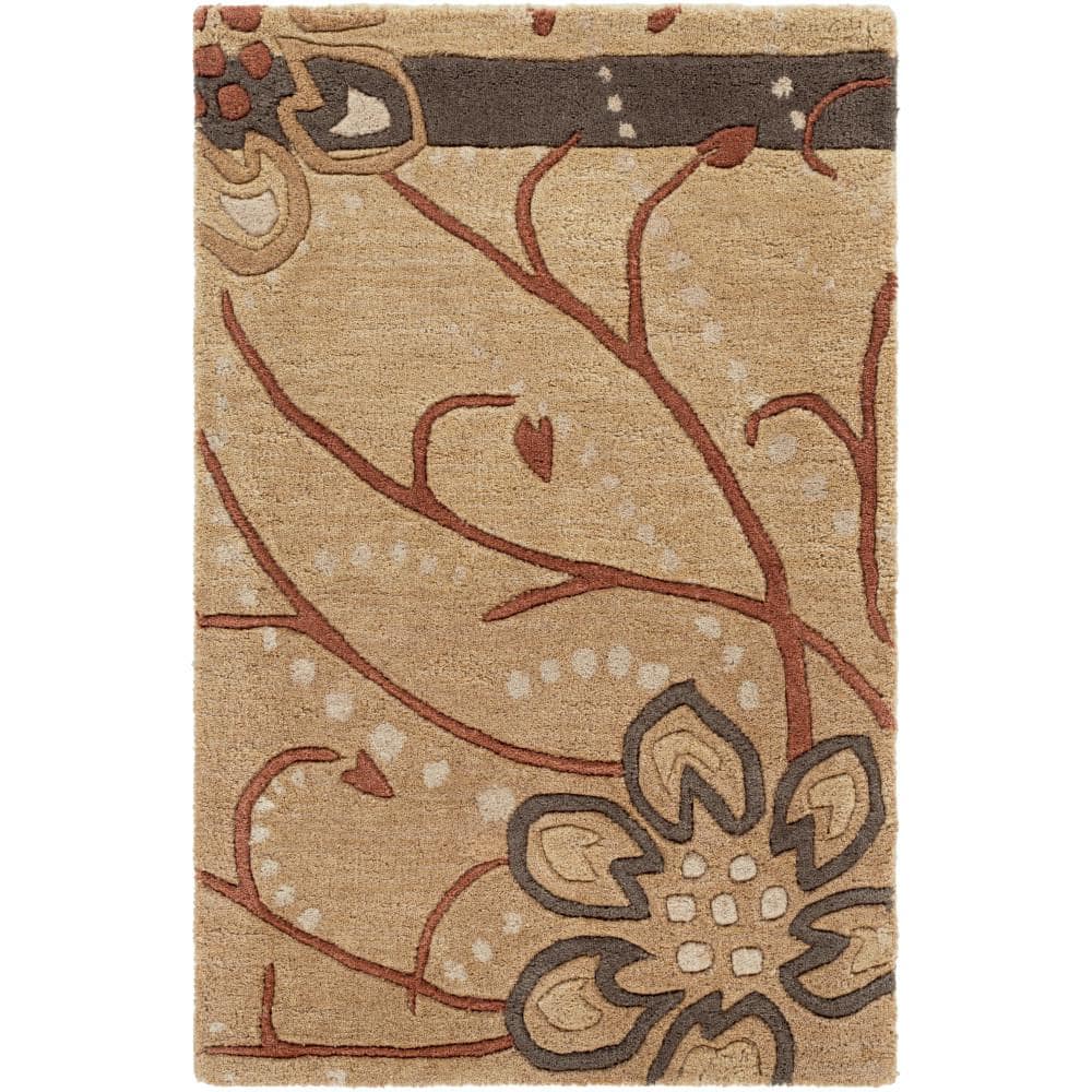 Livabliss Fremont Tan 10 ft. x 14 ft. Area Rug Fremont-1014 - The Home ...