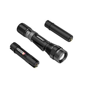 Husky 1500 Lumens Dual-Power Focusing LED Rechargeable Flashlight 3 ...
