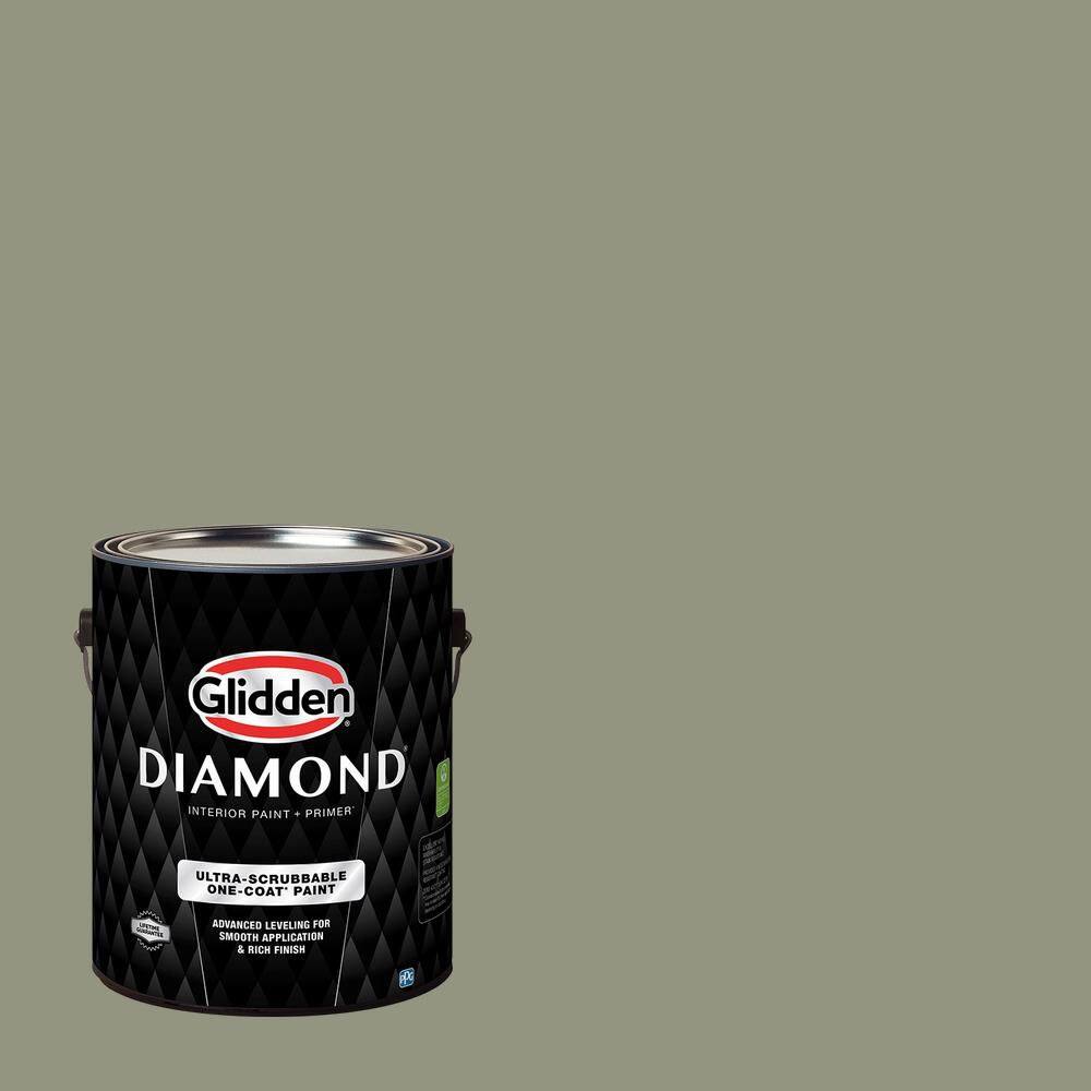 Glidden Diamond 1 gal. PPG1031-4 Restoration Ultra-Flat Interior Paint ...
