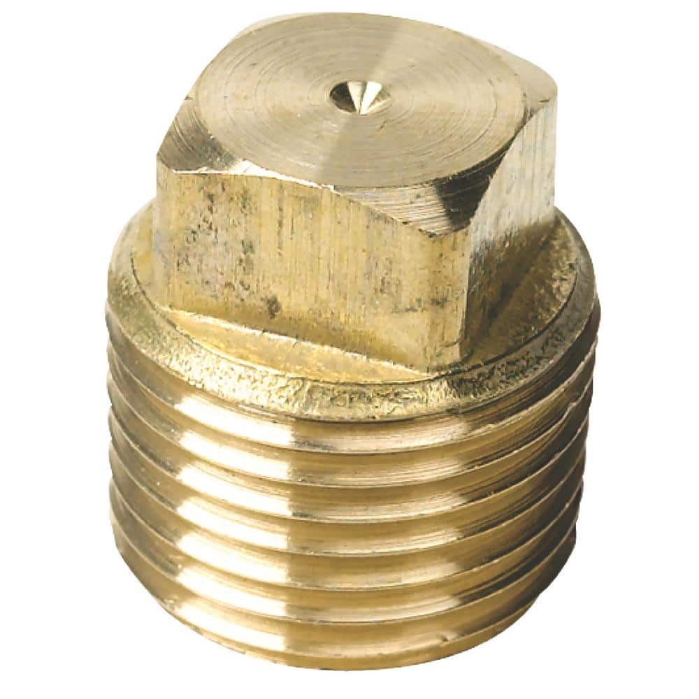 Seachoice 1/2 in. Brass Plug 18761 - The Home Depot