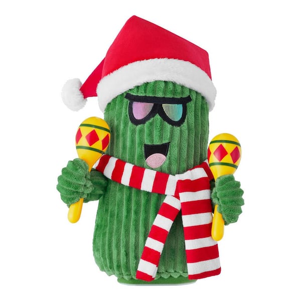 Home Accents Holiday 11 in Animated Dancing Cactus 22SL60859 - The Home ...