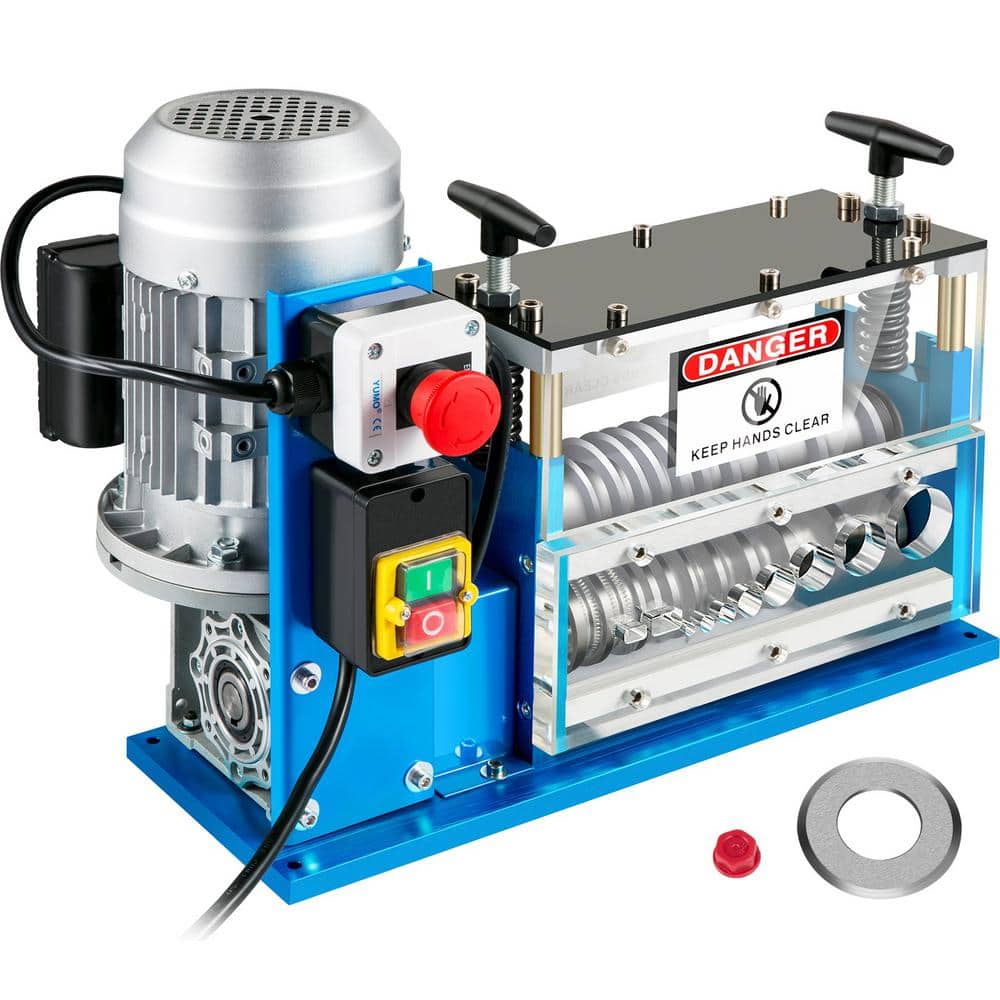SKYSHALO Electric Wire Stripping Machine, 370W 0.06-1.5 in. Automatic ...