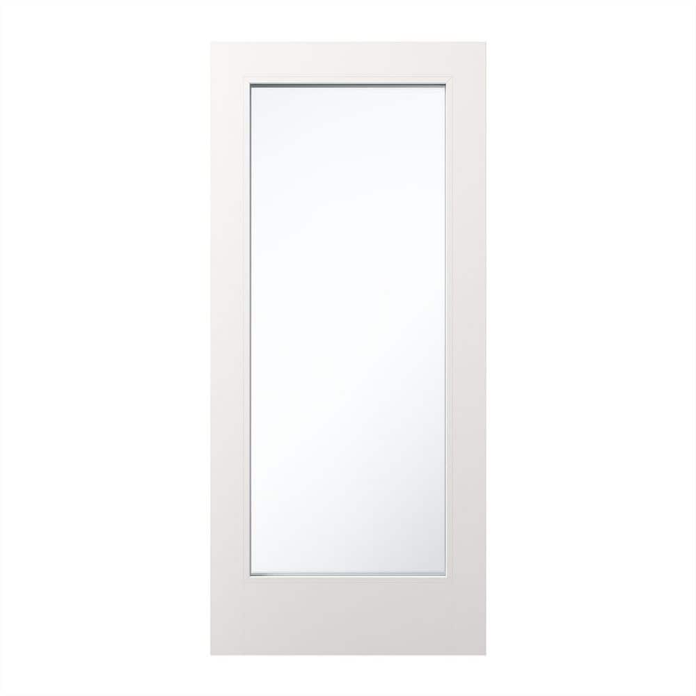 ETO DOORS WP1L 42 in. x 80 in. Universal/Reversible Full Lite Clear ...