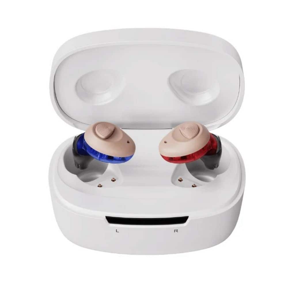 Ceretone Torch Rechargeable Brown OTC Hearing Aids Earbud & In-Ear ...