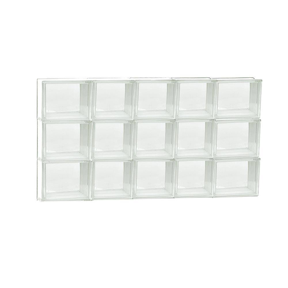Clearly Secure 32.75 in. x 17.25 in. x 3.125 in. Frameless Non-Vented ...