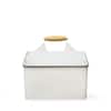 Behrens Galvanized Square Cleaning Caddy in White Y20SC1 - The Home Depot