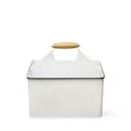 Behrens Galvanized Square Cleaning Caddy in White Y20SC1 - The Home Depot