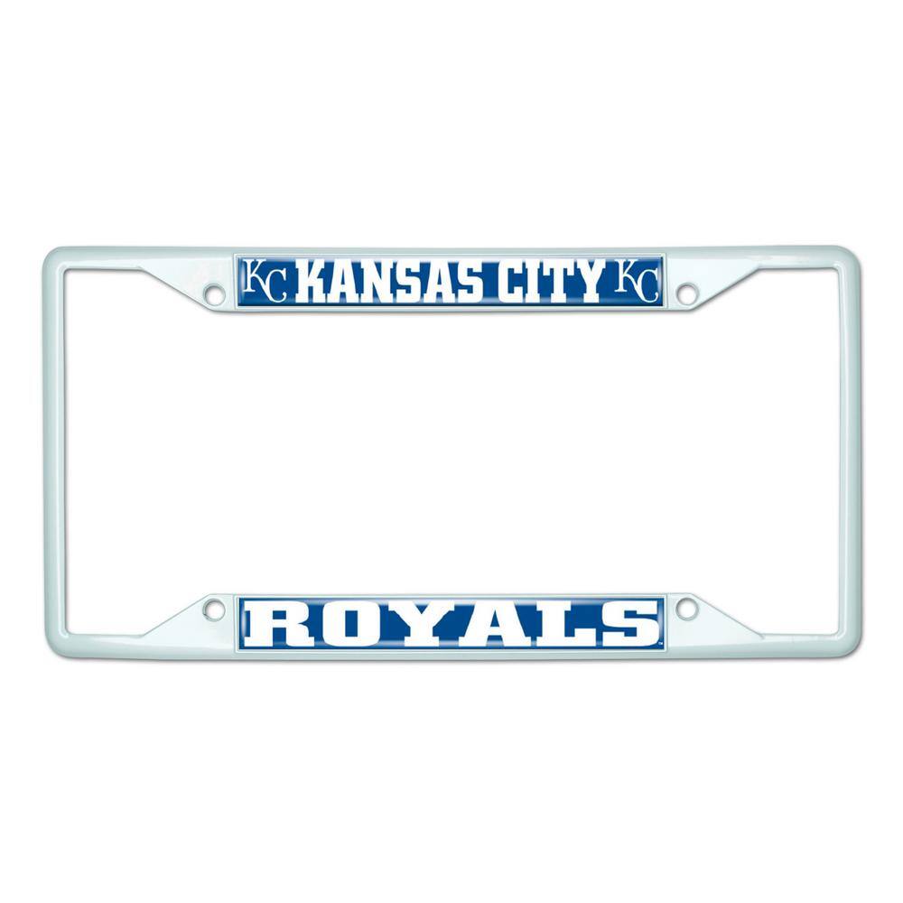 FANMATS Universal Fit MLB - Kansas City Royals License Plate Frame ...
