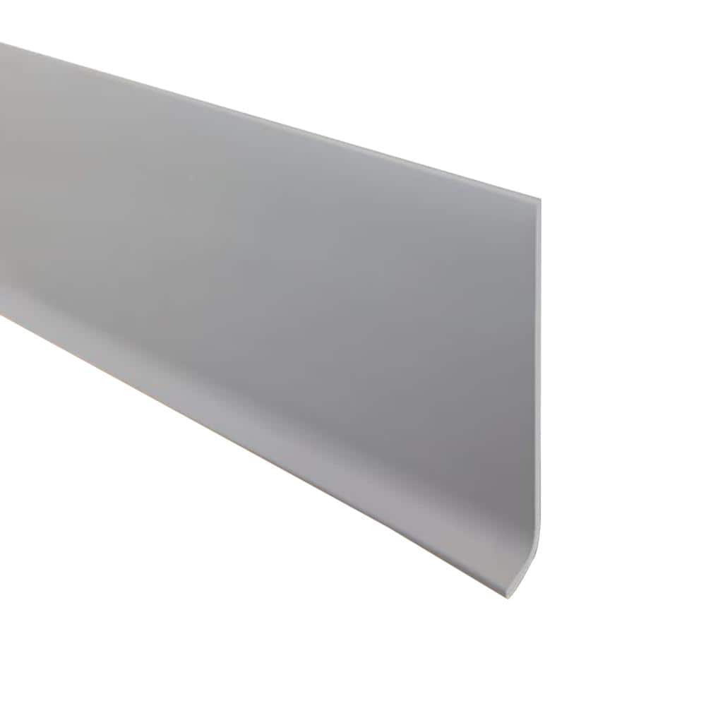 Wellco 0.43 in. D x 4 in. W x 20 ft. L PVC Soft Baseboard Moulding Trim ...