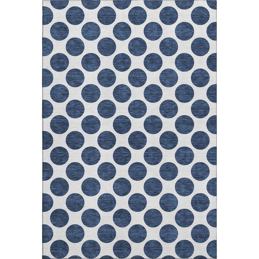 Addison Rugs Mayfield Premium Machine Washable Abstract AMF980 Navy 9 ...