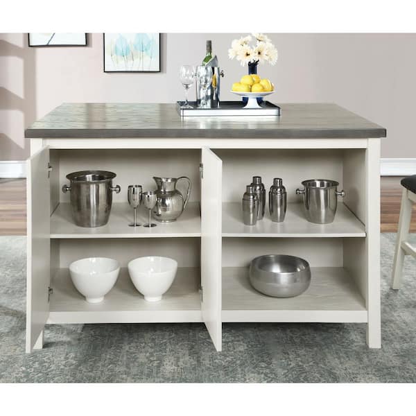 Reviews for LeisureMod Verve 36" Bar Height Dining Table with White ...