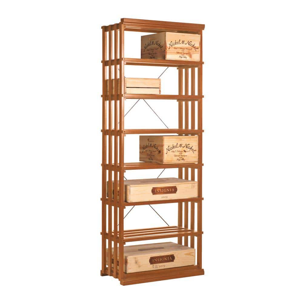 Wine Enthusiast N'Finity Natural Floor Wine Rack 618 50 12 - The Home Depot