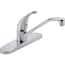 Peerless Core Single-Handle Standard Kitchen Faucet with Side Sprayer ...