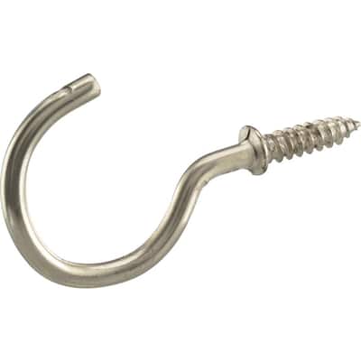 Cup Hooks - Metal Hooks - The Home Depot