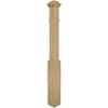 EVERMARK Stair Parts 4090 55 in. x 5 in. Unifinished Poplar Adjustable ...