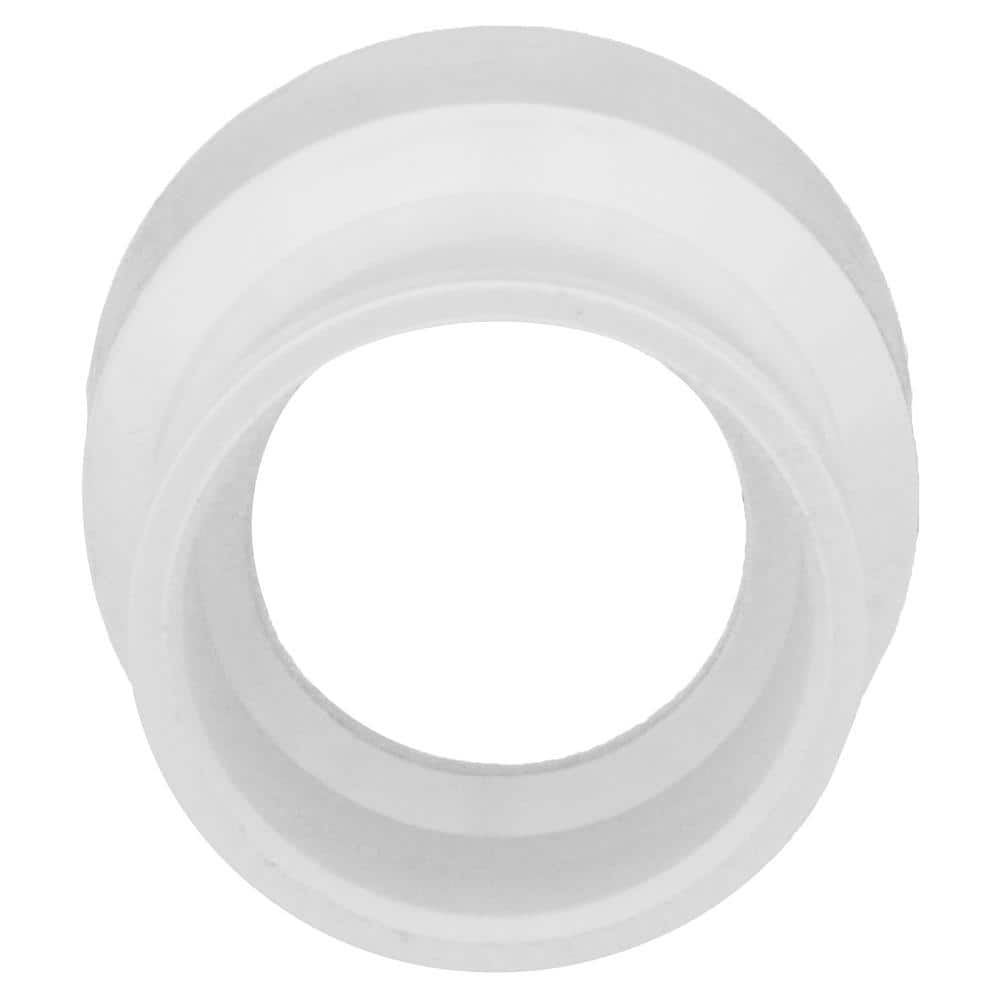 Buy 1 1/2 in. x 2 in. PVC DWV Hub x Hub Increaser/Reducer Coupling ...