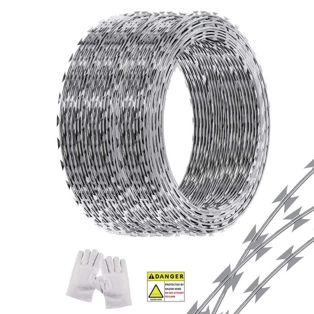 spca 492 ft. Razor Barbed Wire, Razor Wire Fencing Razor Fence, Razor ...