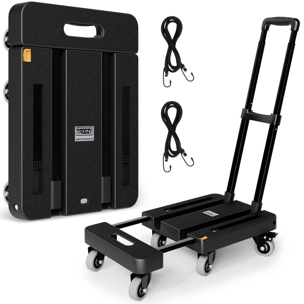MYWISH 500 lbs. Capacity Stainless Steel Convertible Folding Platform ...