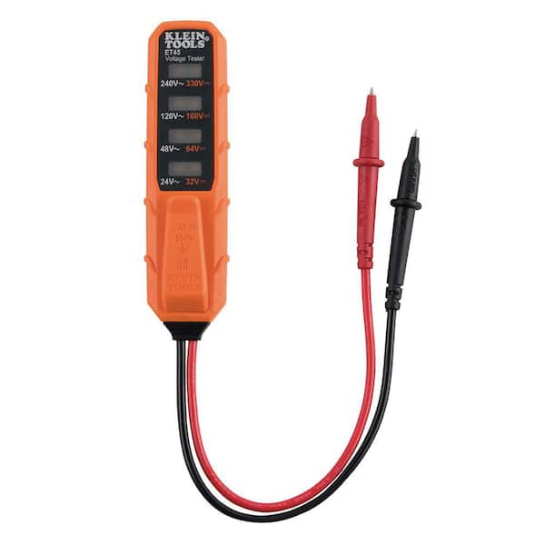 Klein Tools Electrical Test Kit with Voltage and Receptacle Tester ...