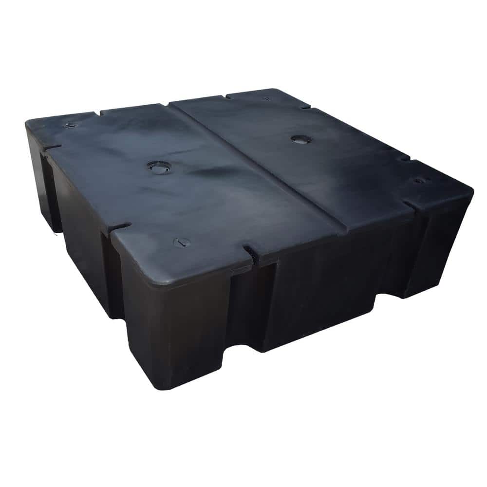 Eagle Floats 48 in. x 48 in. x 16 in. Foam Filled Dock Float Drum ...