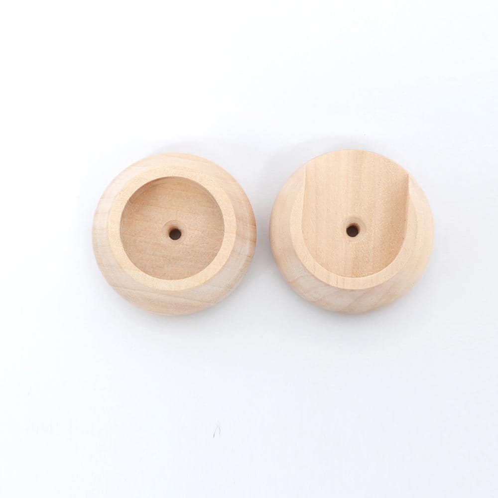 Everbilt 1.31 in. Heavy-Duty Wood Closet Rod Pole Sockets (2-Piece ...