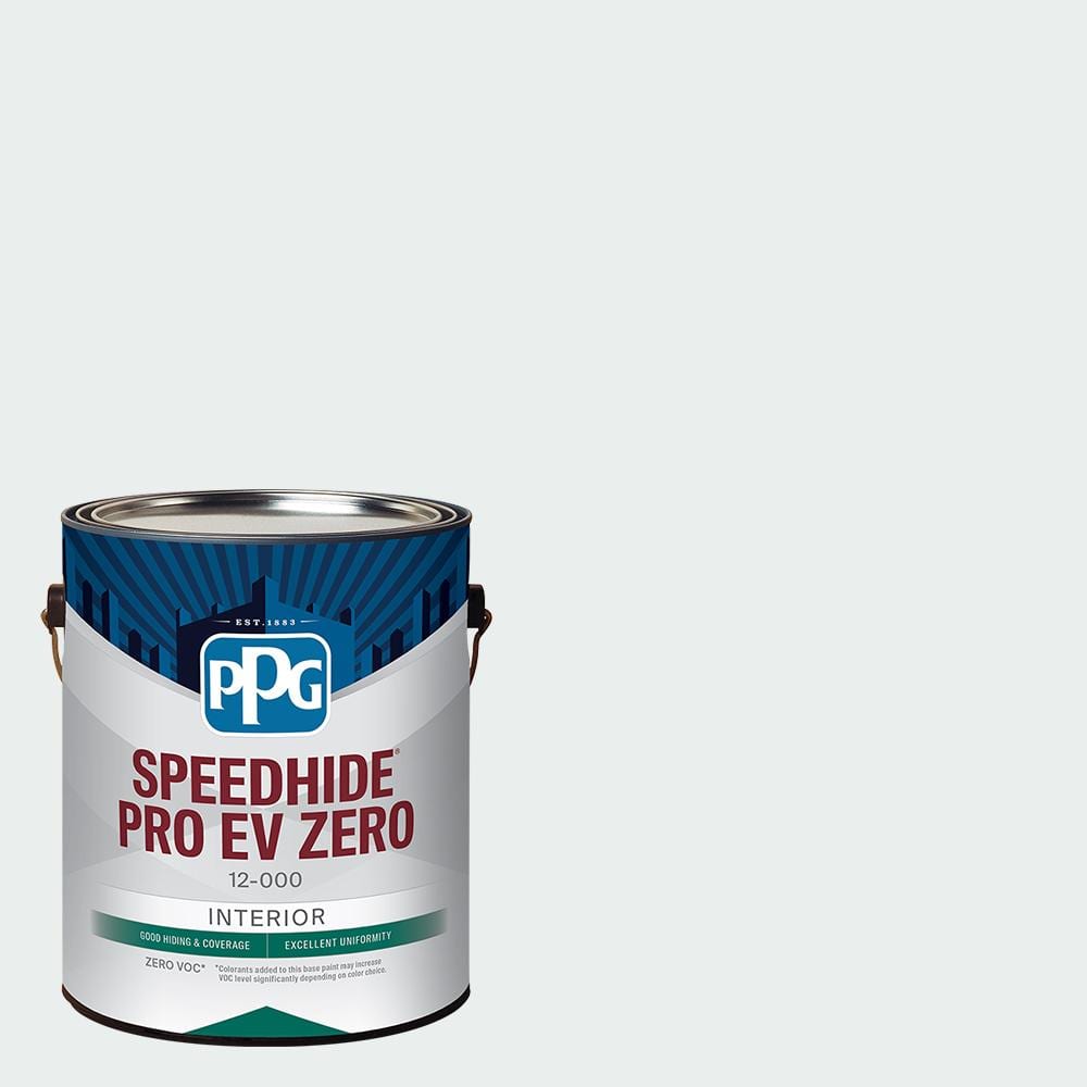 PPG Speedhide Pro EV Zero 1 gal. PPG1041-1 Moonlit Snow Semi-Gloss ...