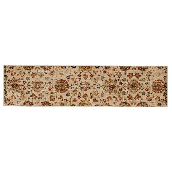Mohawk Home Holbrook Vanilla 2 ft. 2 in. x 3 ft. 9 in. Traditional ...