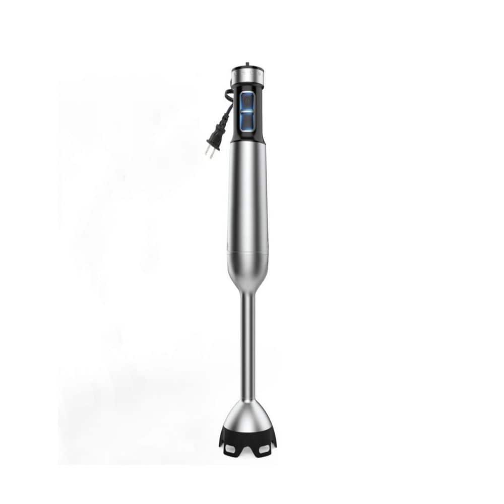 Wudkey 25-Speed Grey Immersion Blender with 1000W Copper Brushless ...