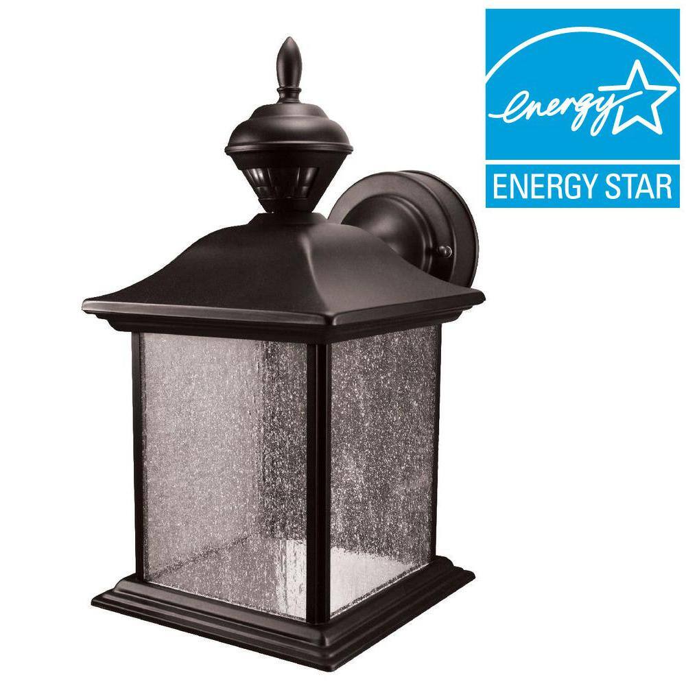 Heath Zenith City Carriage 150-Degree Outdoor Black Motion-Sensing ...