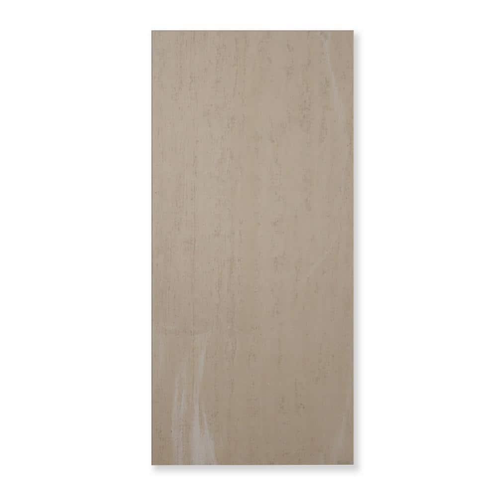 Ejoy 48 in. x 24 in. x 1 in. Travertine Roman Yellow Natural Flexible ...