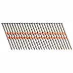 Paslode 2 in. x 0.113-Gauge 30-Degree Galvanized Ring Shank Paper Tape Framing Nails (2,000 per ...