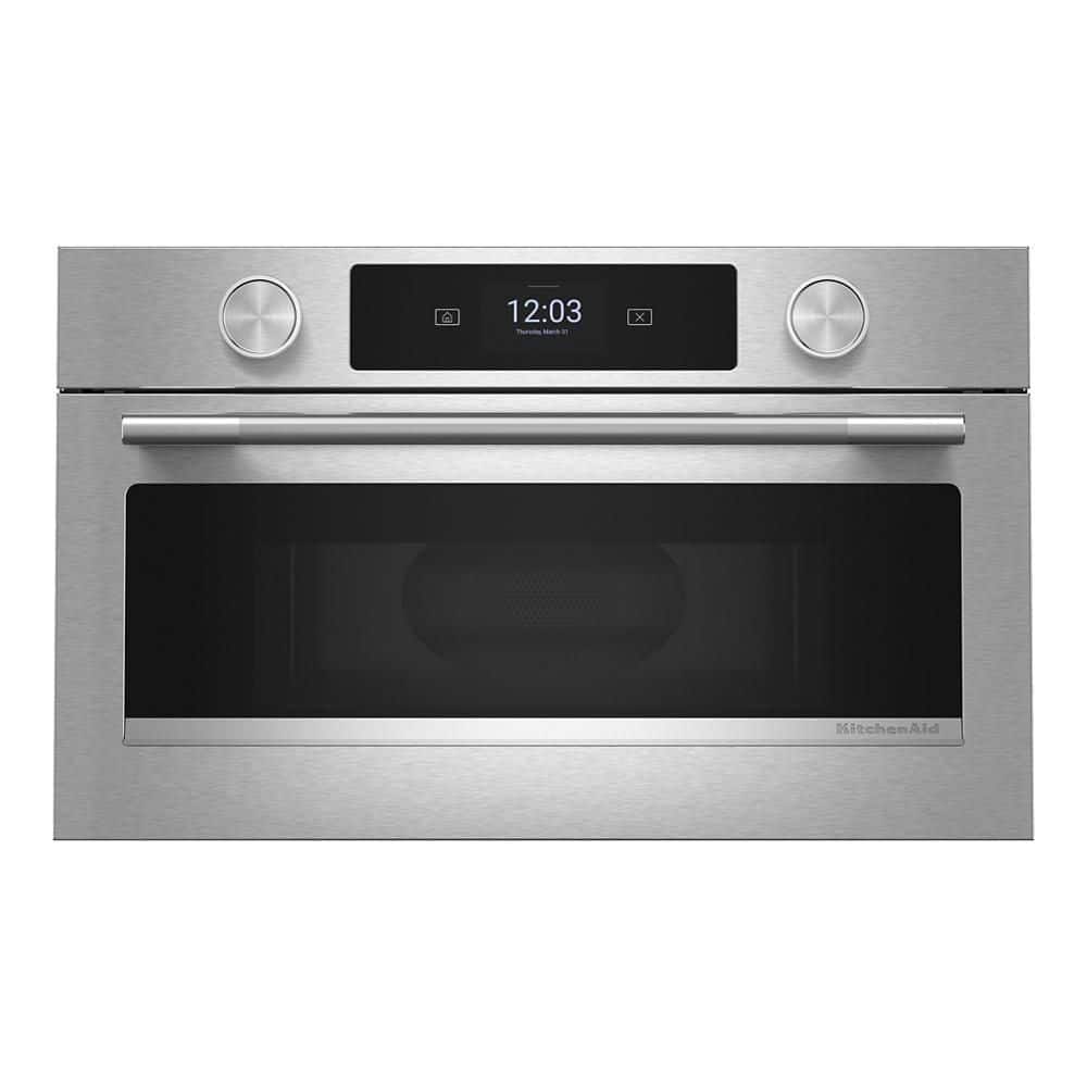 KitchenAid 1.4 cu. ft. Electric Built-In Microwave in PrintShield ...