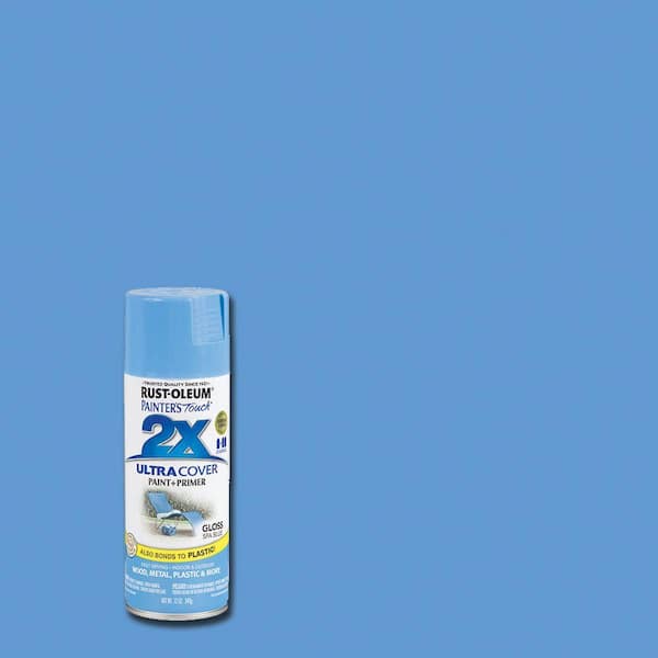 Rust-Oleum Painter's Touch 2X 12 oz. Gloss Spa Blue General Purpose ...