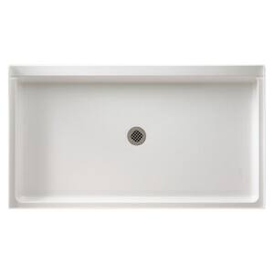 Swan Veritek 34 in. x 54 in. Single Threshold Center Drain Shower Pan ...