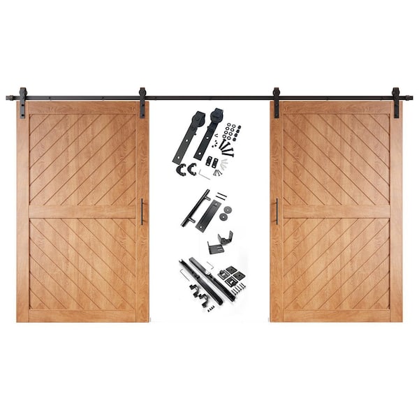 HOMACER XT3 42 in. x 80 in. C-Panel Early American Slanted Stripe ...