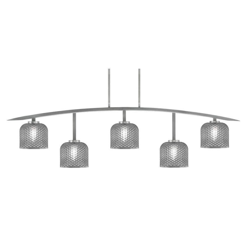 Siena 5-Light-Light Bar, Matte Black Finish, Billiard-Light, 6 in ...