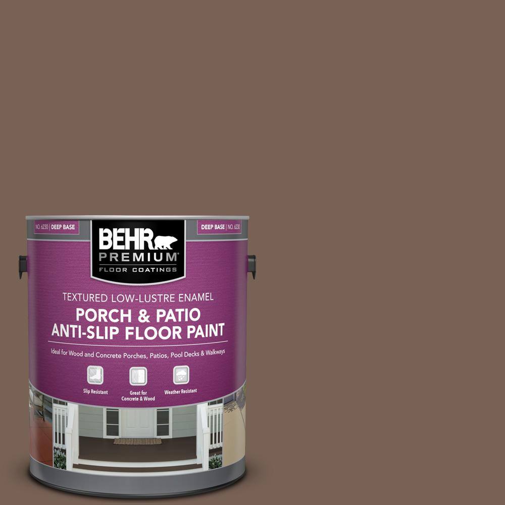BEHR PREMIUM 1 gal. #760B-6 Traditional Textured Low-Lustre Enamel ...