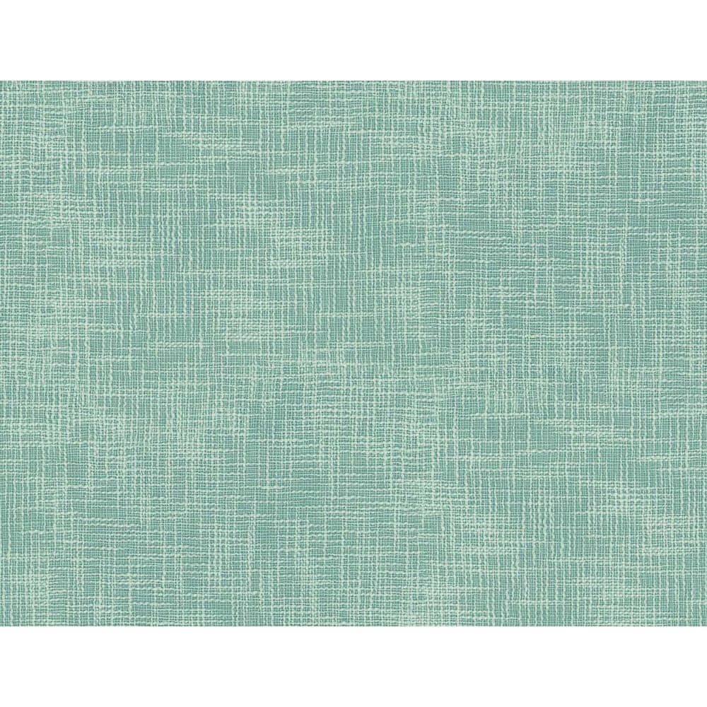 Seabrook Designs 60.75 sq. ft. Victorian Jade Linen Unpasted Embossed ...