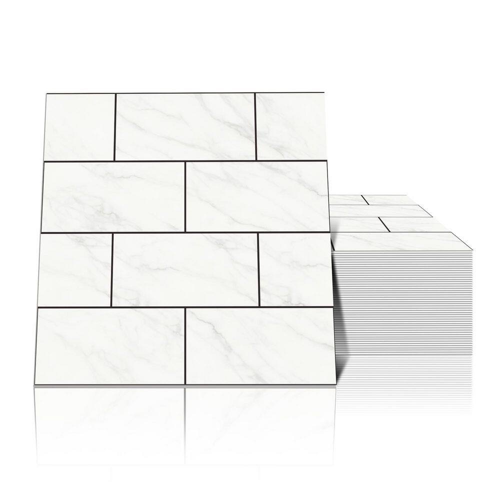 Jeedeson 1 ft. x 1 ft. 12 Piece Peel and Stick Ceiling Tile, Removable ...